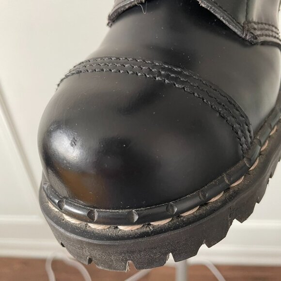 Gripfast | Shoes | Vintage Circa Y2k Gripfast England Black Leather 2 ...